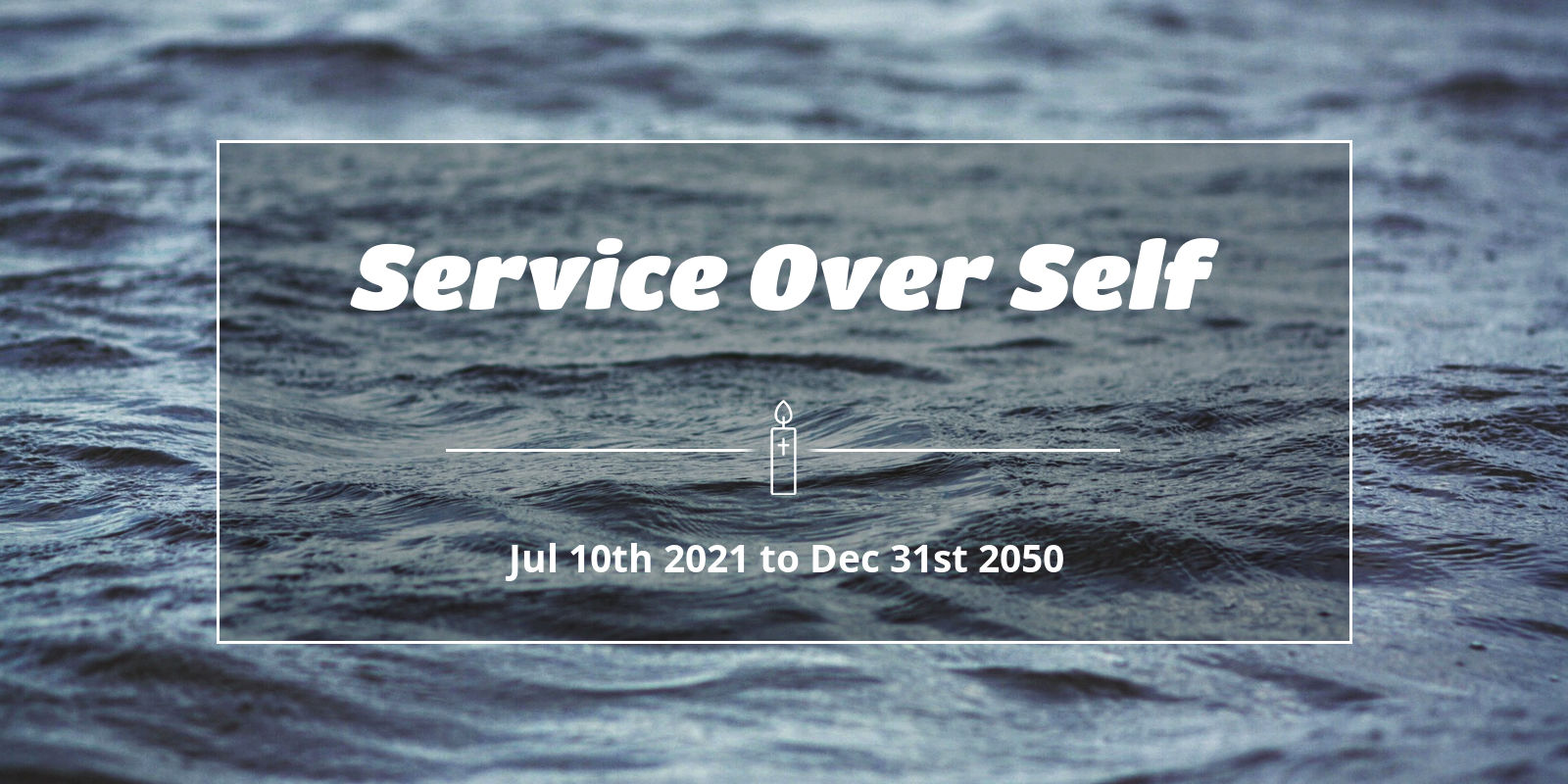 Service Over Self